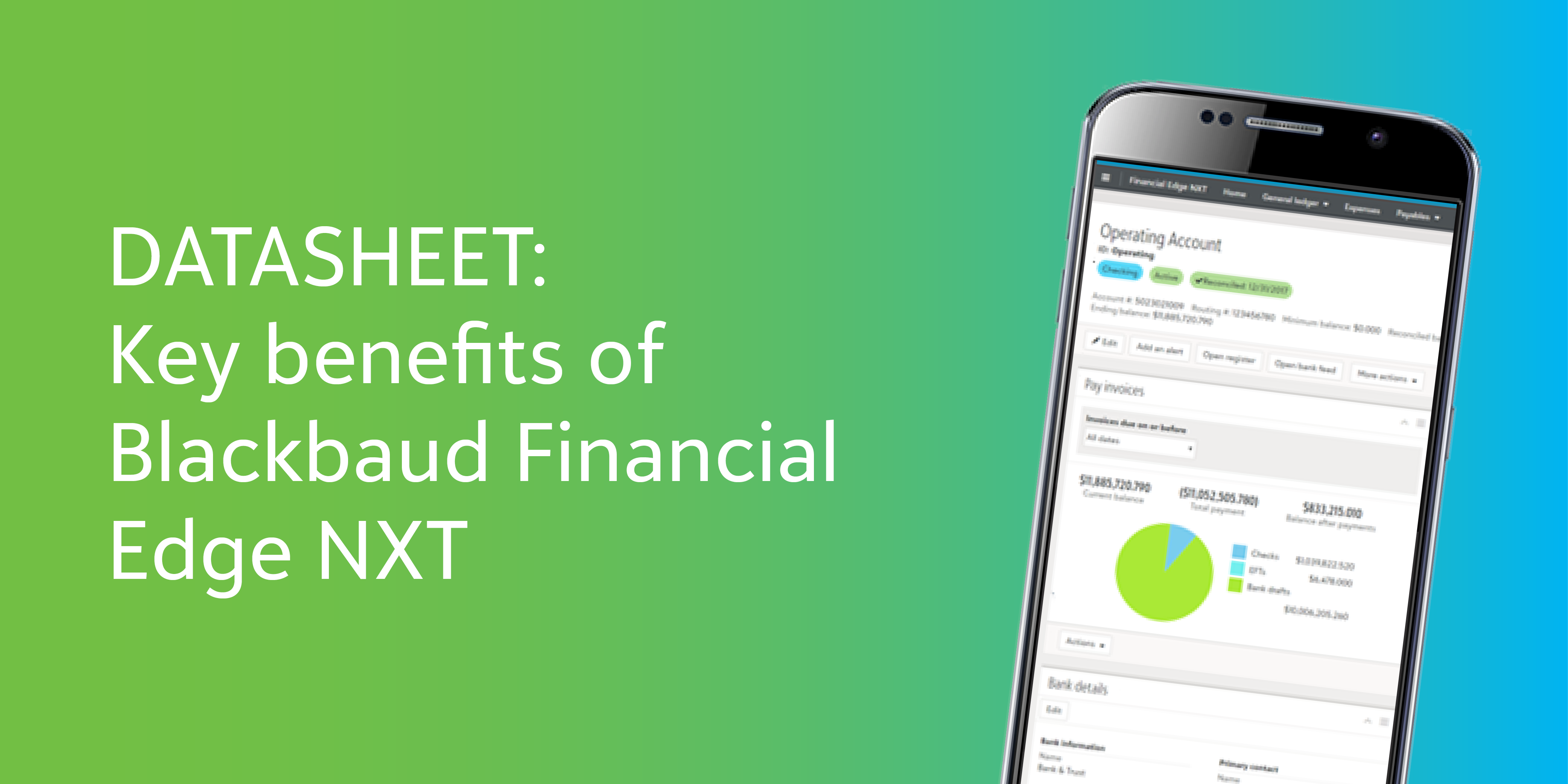 Blackbaud Financial Edge NXT