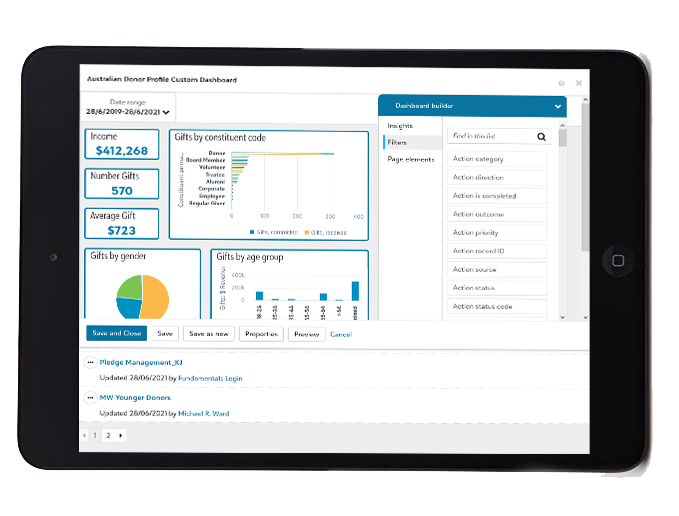 Blackbaud Raiser's Edge NXT product tour